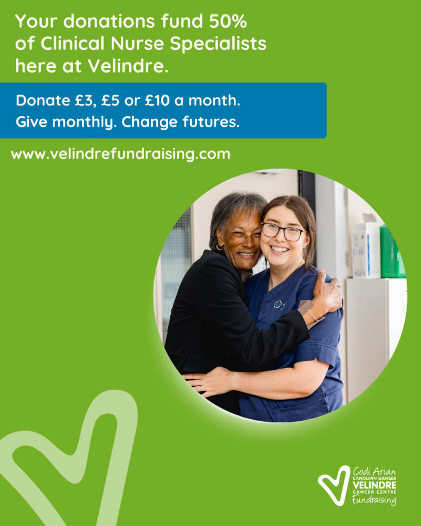 National Cancer CNS Day – A Day in the Life of a CNS - Velindre Fundraising